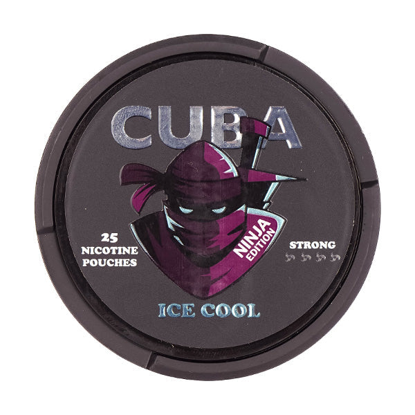 Ice Cool Nicotine Pouches by Cuba Ninja – Vape City