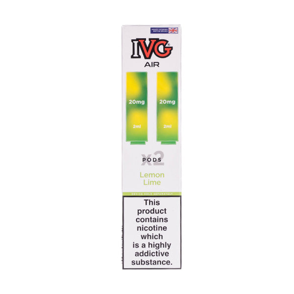 Lemon Lime IVG Air Pro Prefilled Pods – Vape City