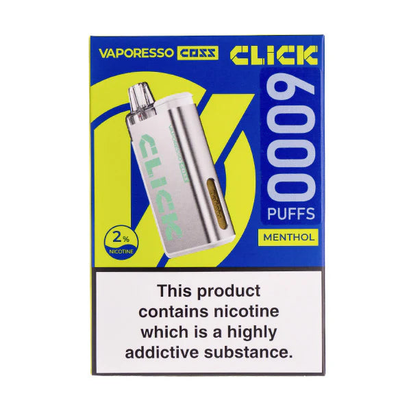 Vaporesso COSS Click Disposable Vape - Menthol – Vape City